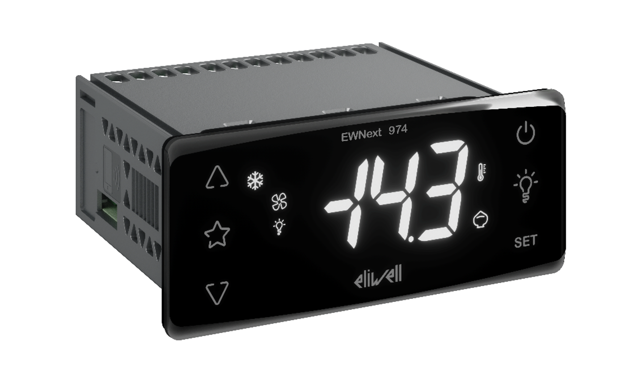 EWNext P/R advanced control for high-efficiency refrigerated cabinets - Eliwell Ibérica